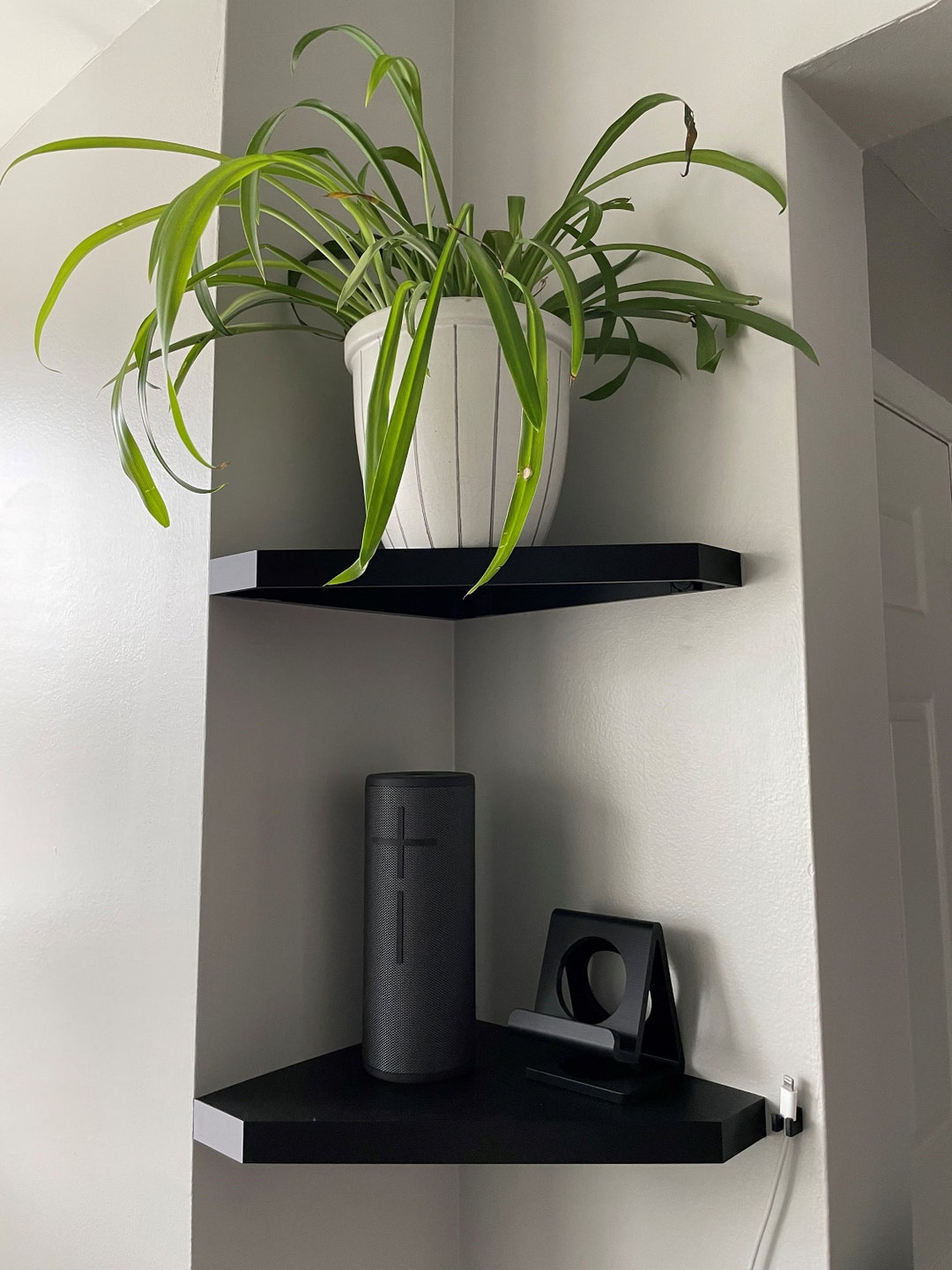 Corner Shelf 3D Printed - Etsy