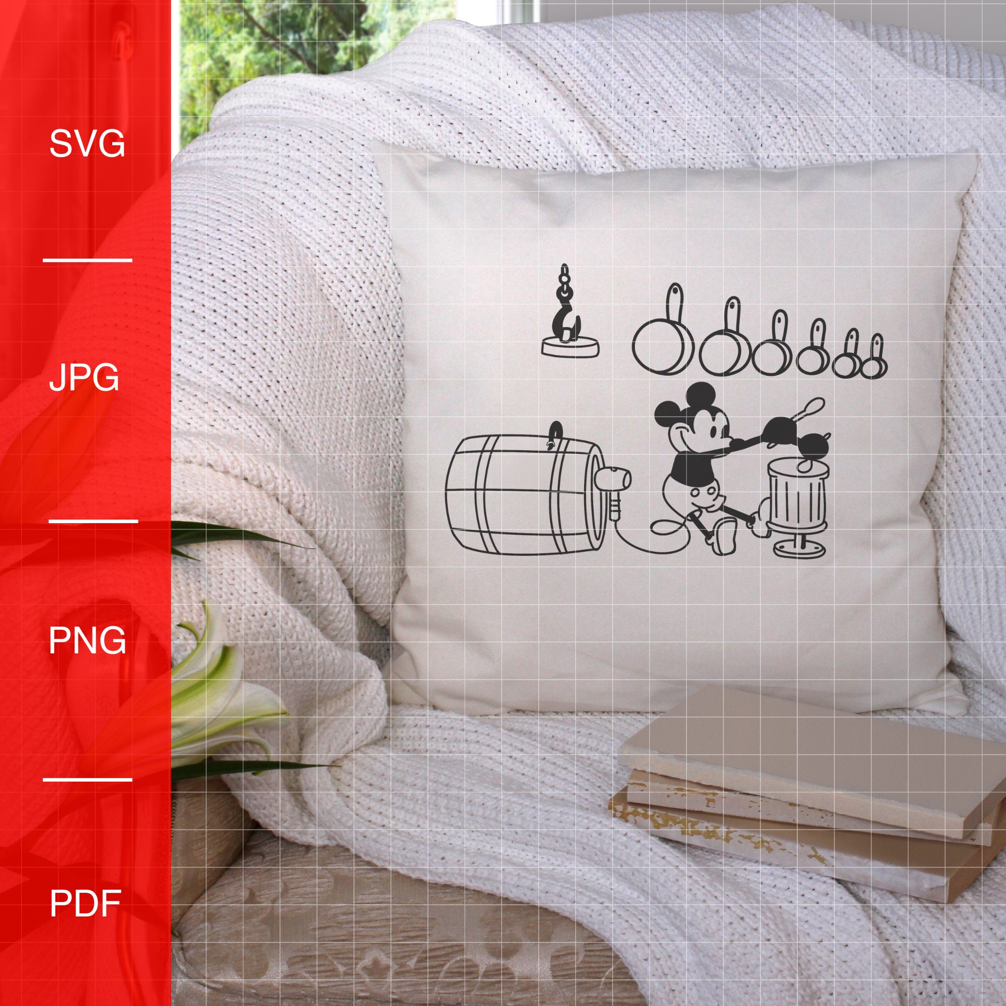 Steamboat Willie Svg, Steamboat Willie, Mouse Svg - Etsy