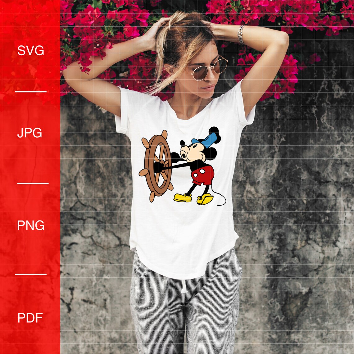 Steamboat Willie Svg, Cartoon Mouse Svg, Steamboat Willie Png, Mouse ...