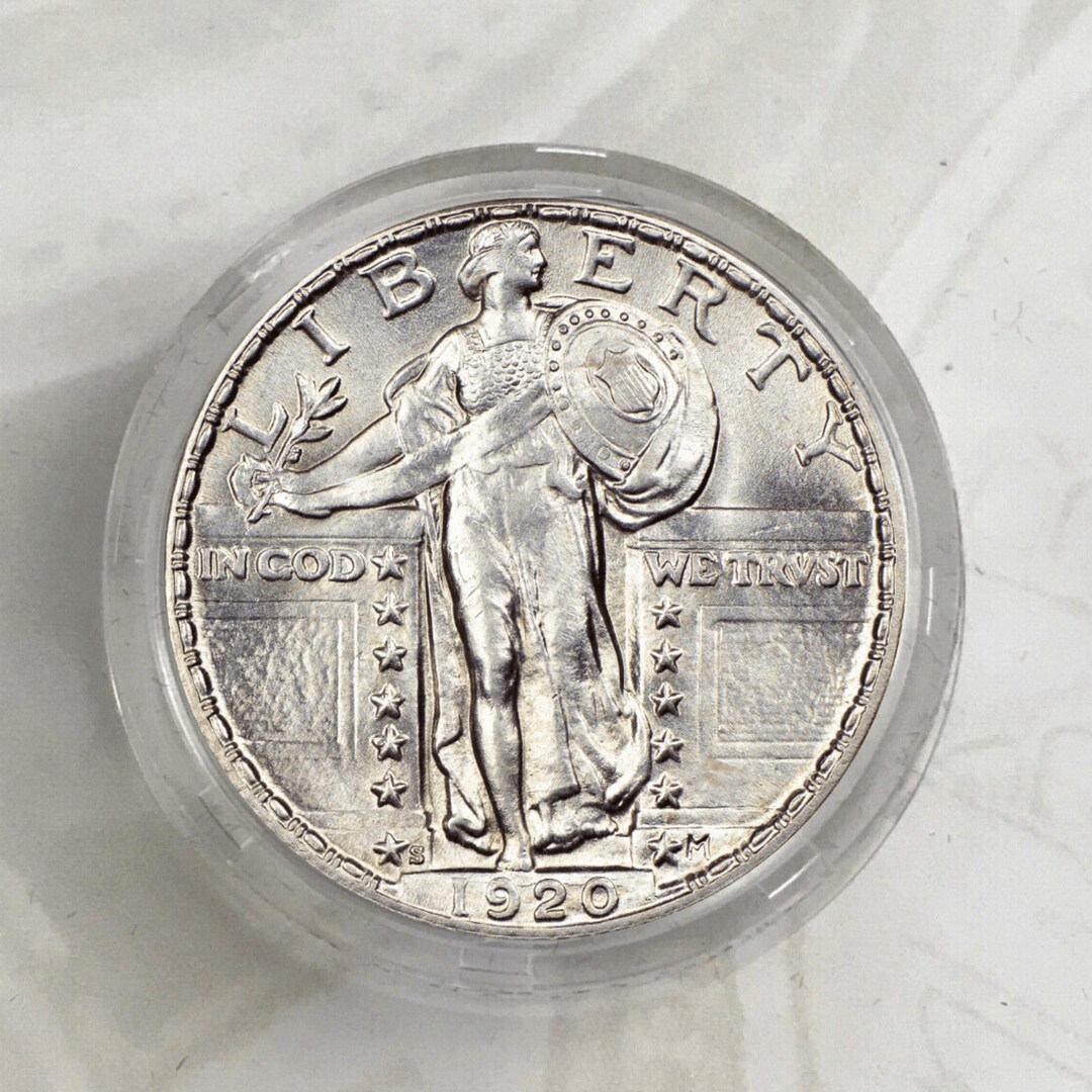 Coins 1920 S Standing Liberty Quarter Coin Commemorative Rare ...