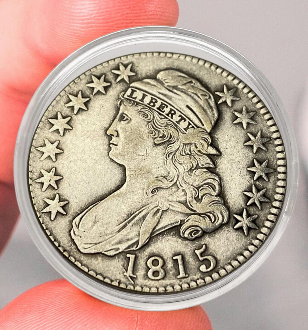 1815 Capped Bust Half Dollar Coin Commemorative Rare Collectible Coins ...