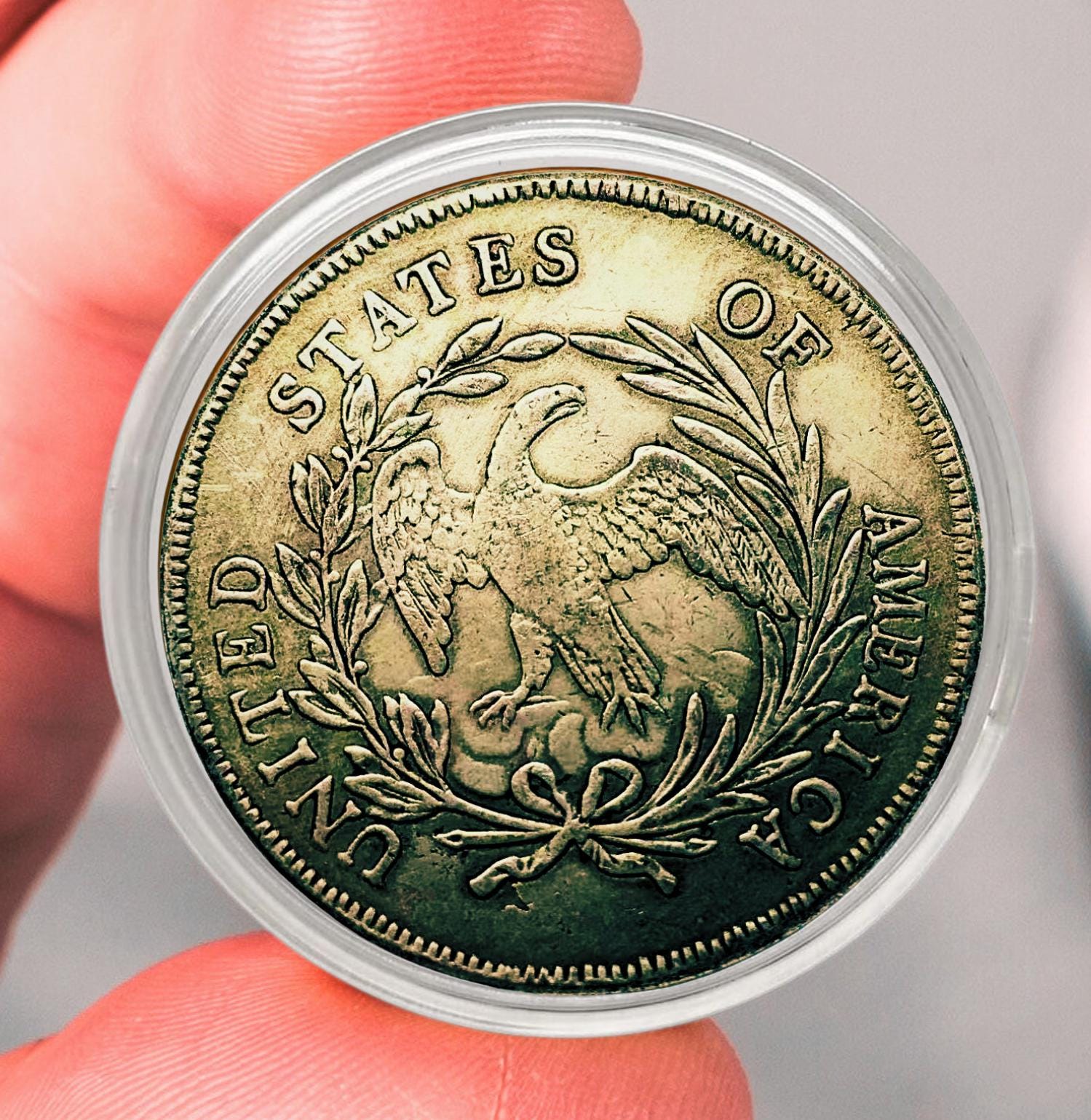 1796 Liberty Flowing Hair Dollar Coin Commemorative Rare Collectible ...