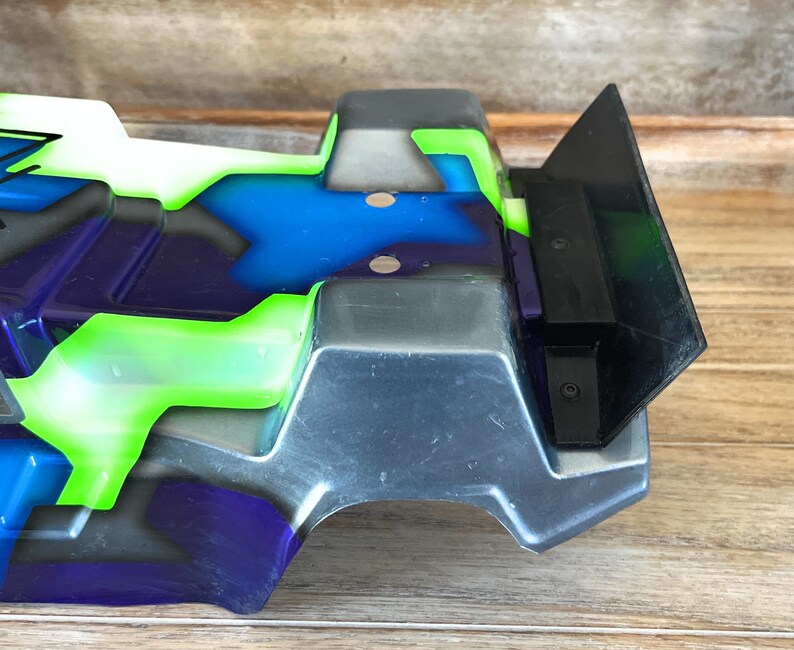 1/10 Stadium Truck Rear Wing: Rubber Rear Wing for Jconcepts Finisher ...