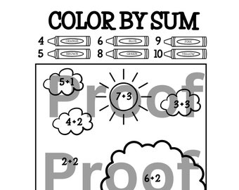 Color by Number Insect Printable Coloring Page, Insect Printables ...