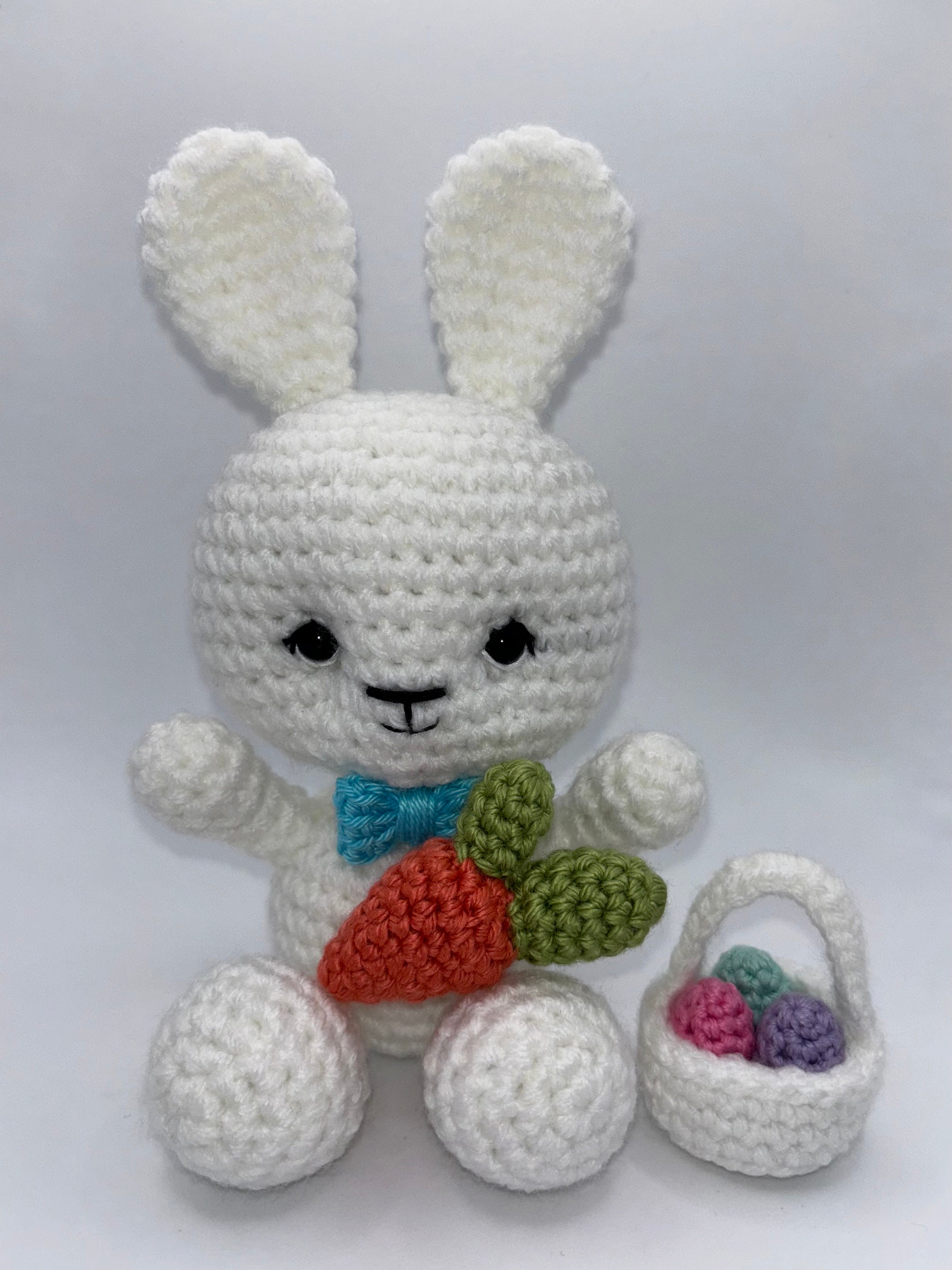 BUN-BUN wyatt Amigurumi Crochet Stuffed Bunny Rabbit HANDMADE Easter ...