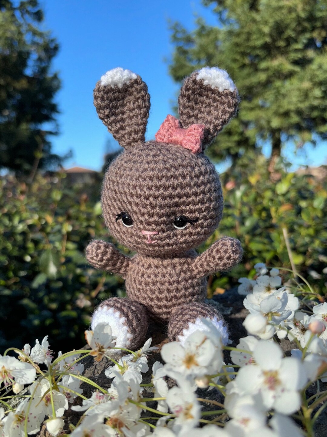 BUN-BUN charlotte Amigurumi Crochet Stuffed Bunny Rabbit Handmade ...