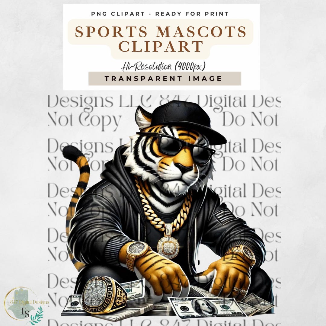 Sports Tiger Swag Hip Hop Tigers Graffiti Basketball Design Football ...