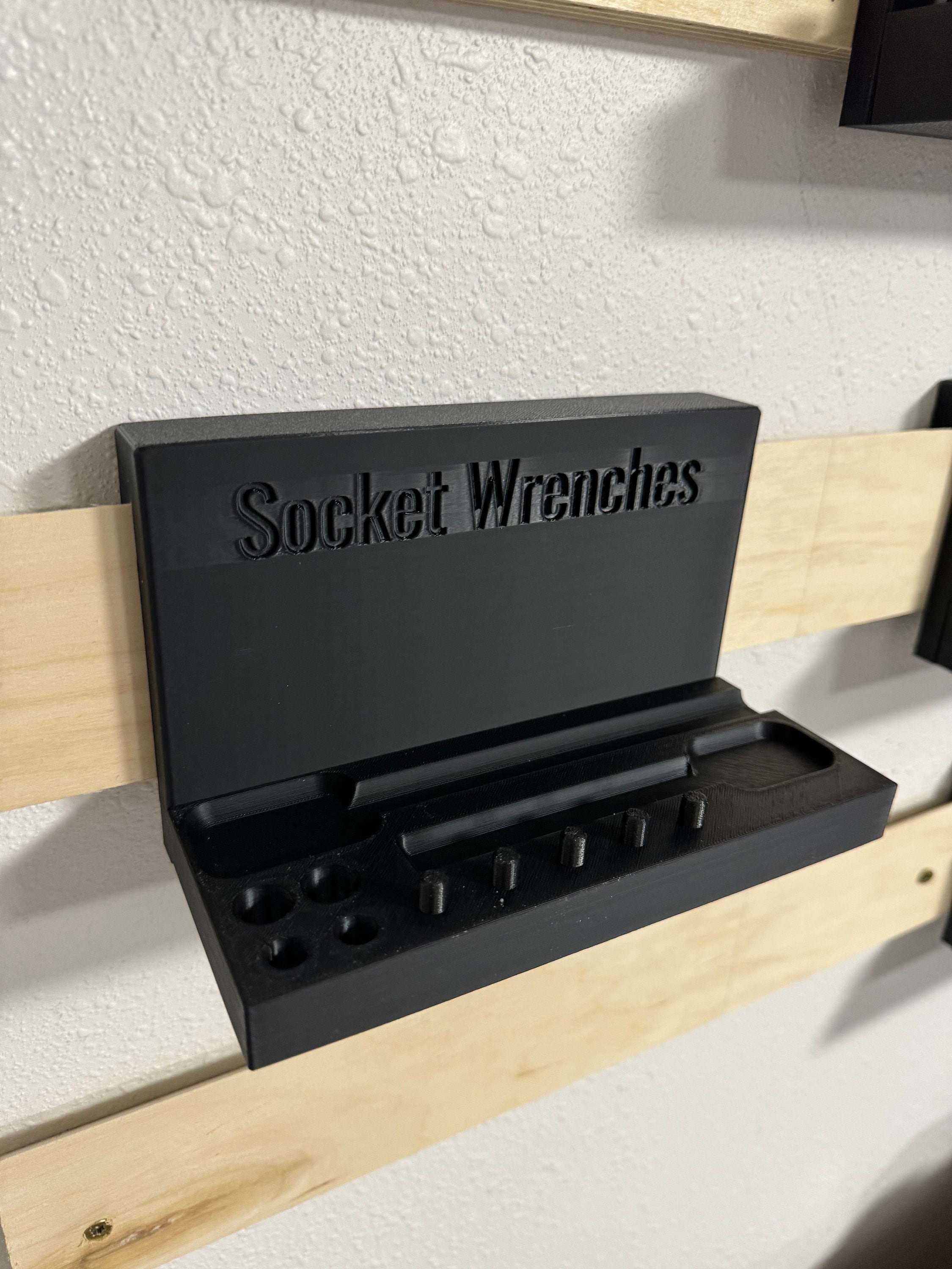 Socket Wrench Holder French Cleat System 3D Printed Organization ...