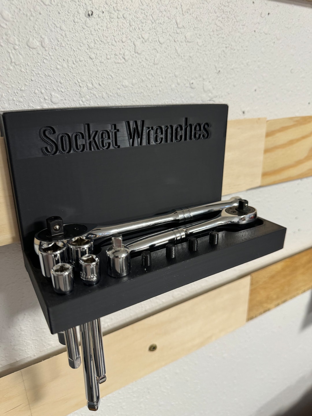 Socket Wrench Holder French Cleat System 3D Printed Organization ...