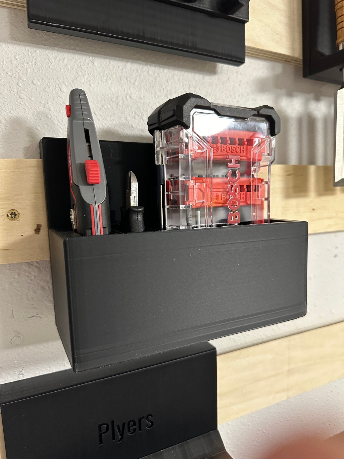Adjustable Hand Tool Holder French Cleat System 3D Printed Organization ...