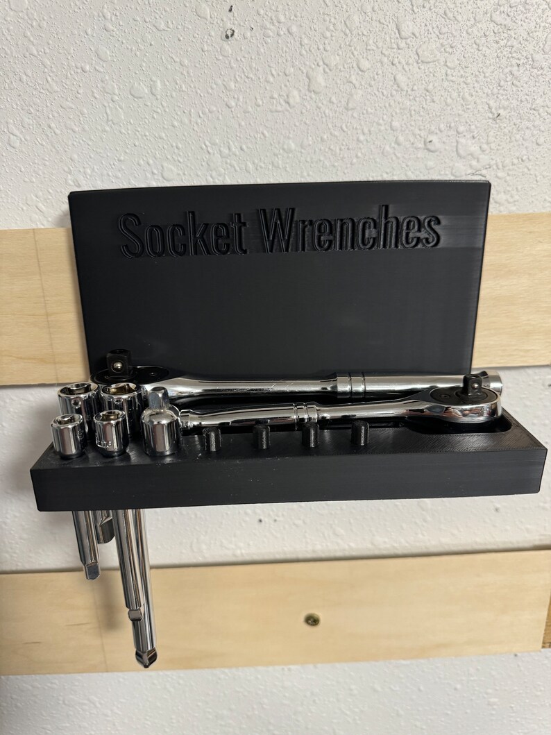 Socket Wrench Holder French Cleat System 3D Printed Organization ...