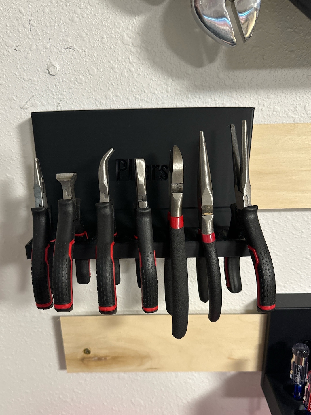 Compact Pliers Holder French Cleat System 3D Printed Organization ...