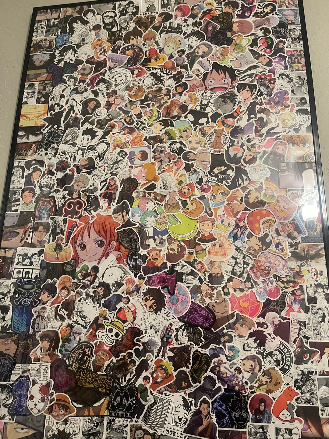 Anime Sticker Panel - Etsy
