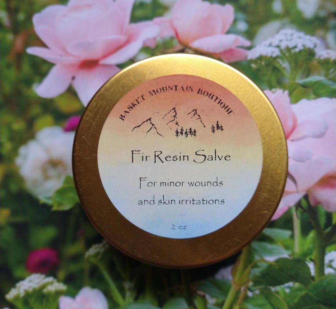 Salve, All-purpose Salve, Fir Resin Salve, Herbal- Healing Salve ...