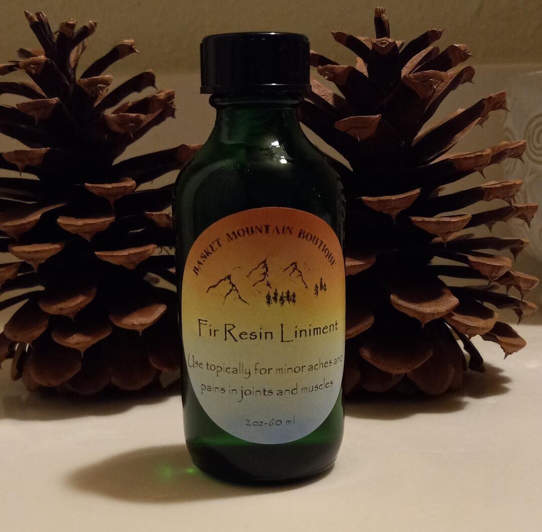 Fir Resin Liniment, Muscle and Joint Rub, Topical, Herbal - Etsy