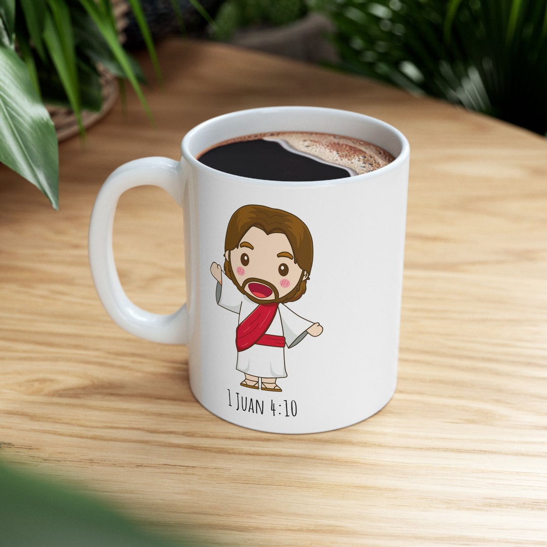 Jesus Mugs, Jesus Cups That Will Fill You With Love, Ceramic Mug 11oz ...
