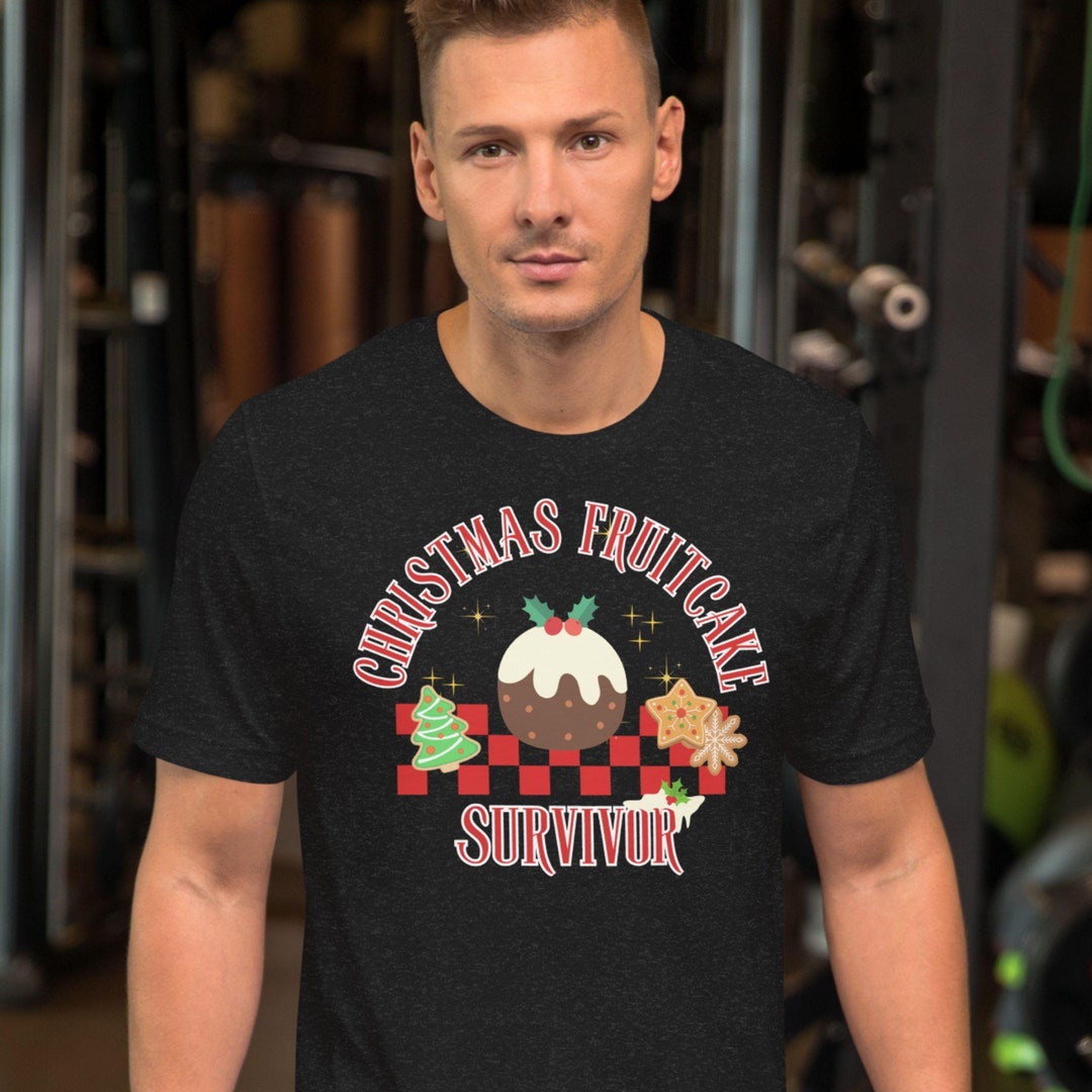 Christmas Fruit Cake Survivor Shirt, My Family is A Bunch of Fruitcakes ...