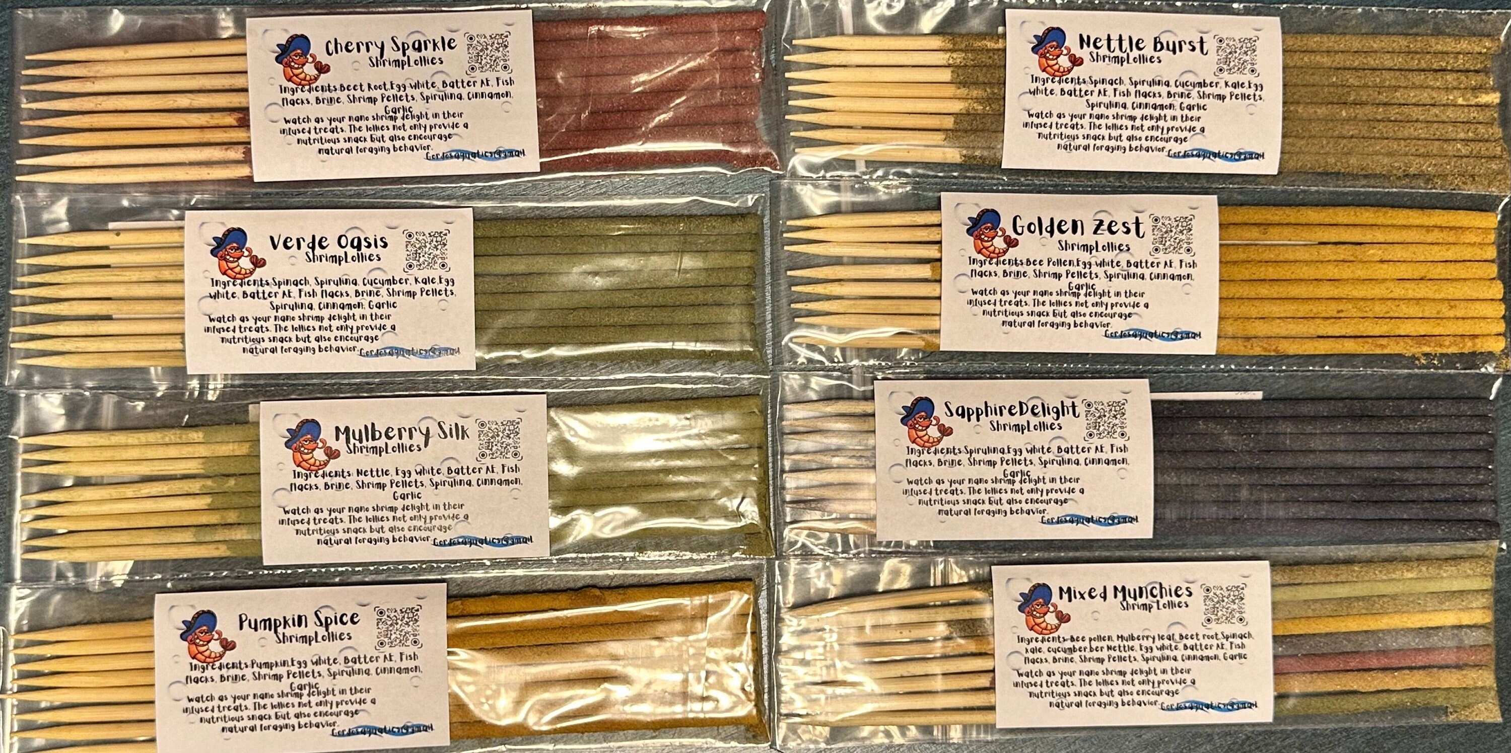 Nano Shrimp Munchies, Lollies, Nano Shrimp Treat, Shrimp Lollies ...