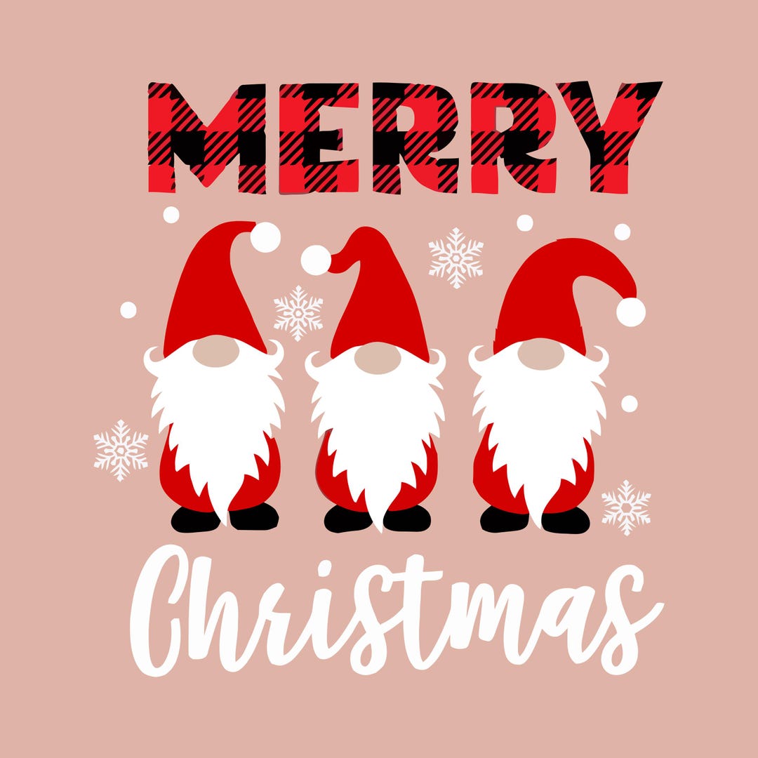 Read the Full Title Merry Christmas Svg, Christmas Gnomes Svg, Cute ...