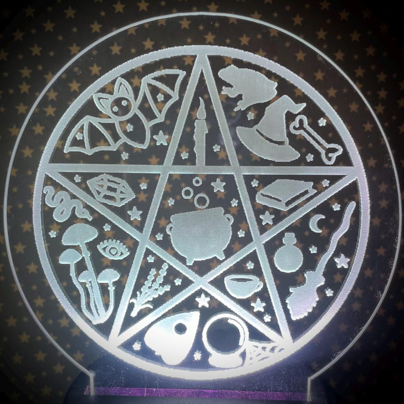 Pentacle LED Light - Etsy