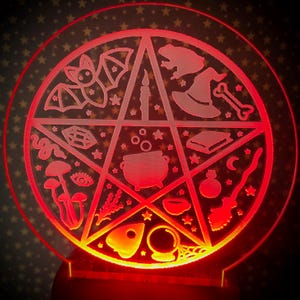 Pentacle LED Light - Etsy