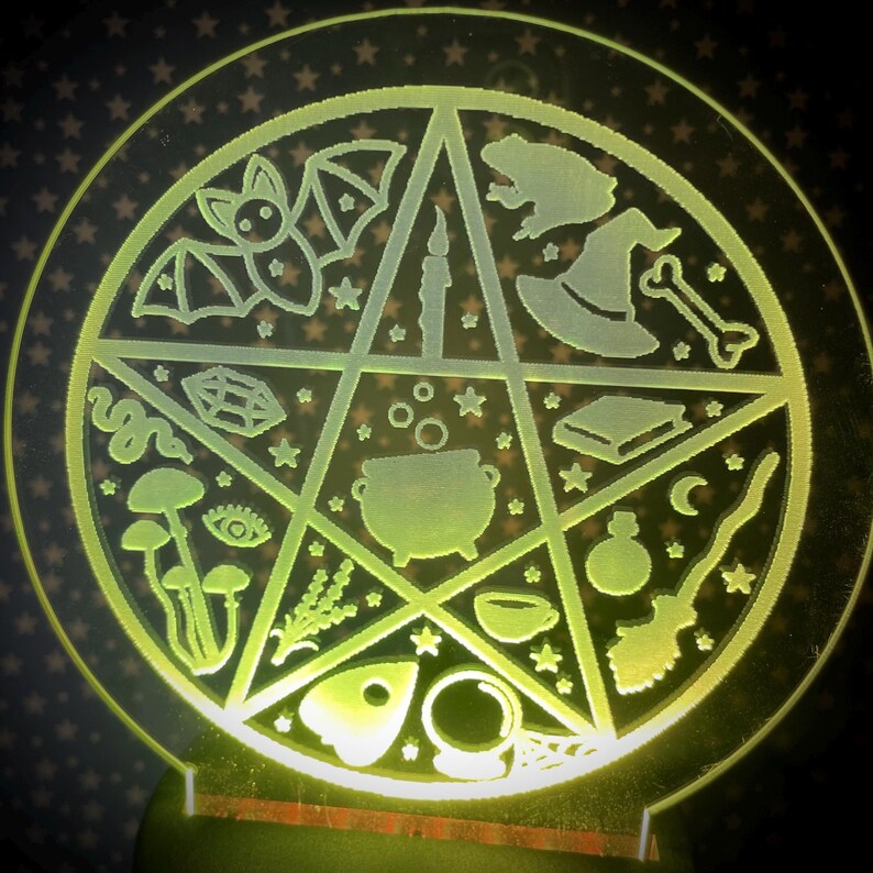 Pentacle LED Light - Etsy