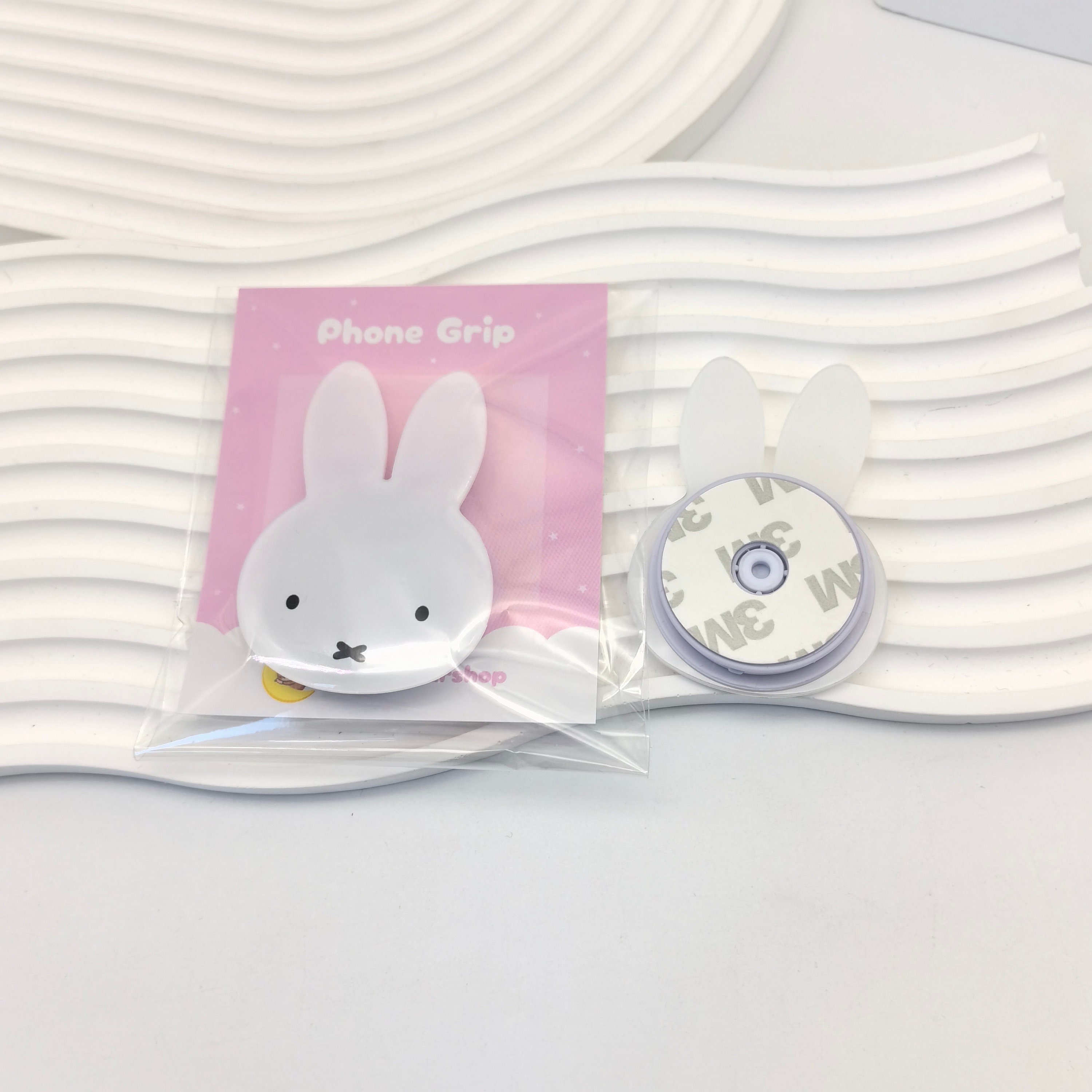 Bunny Rabbit Phone Grip, Miffy Phone Holder, Kawaii Phone Grip ...