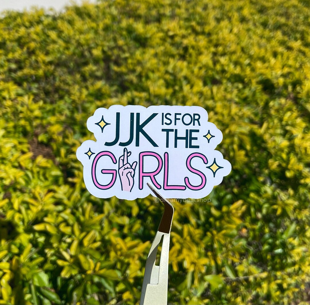 JJK is for the Girls Sticker, Jujutsu Kaisen Sticker, Vinyl Waterproof ...