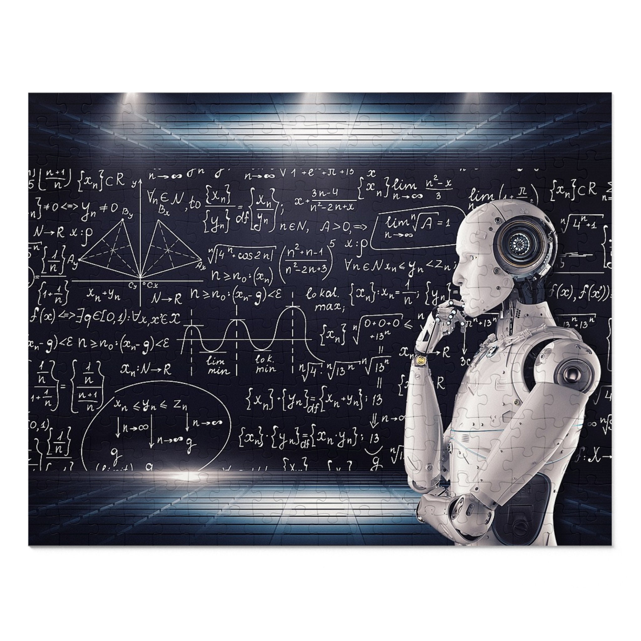 Artificial Intelligence-robotjigsaw Puzzle 30, 110, 252, 500,1000-piece ...