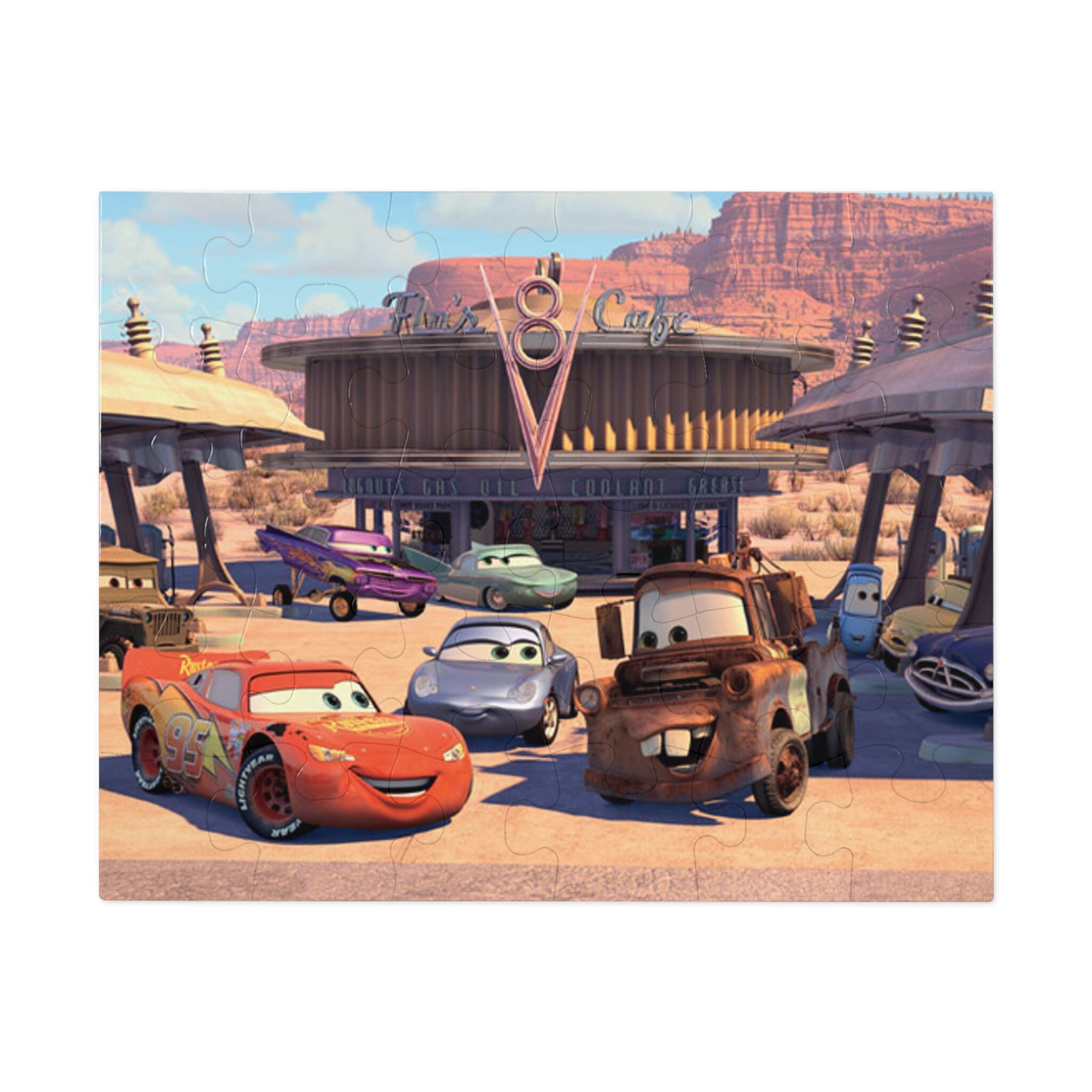 Lightning Mcqueen-pixarjigsaw Puzzle 30, 110, 252, 500,1000-piece - Etsy