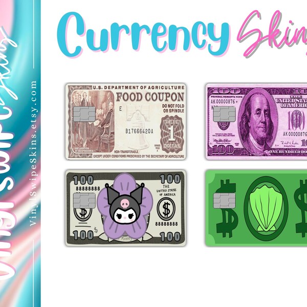 Debit Card Skins Cute - Etsy