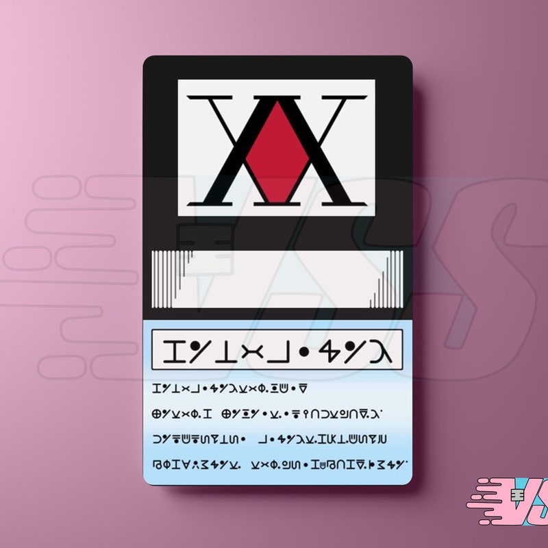 Hunter X Hunter License - Etsy