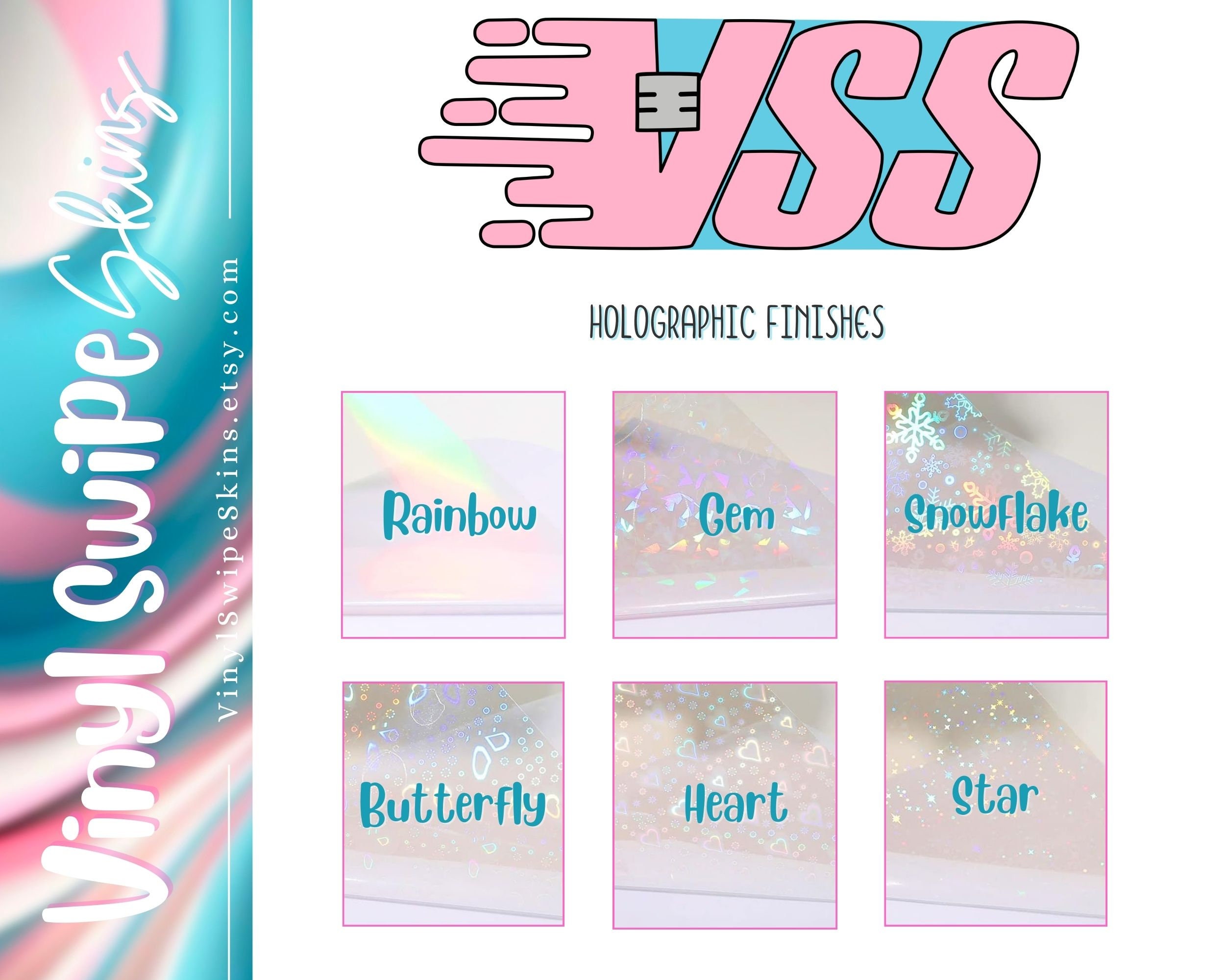 Card Sticker Card Skin Card Wrap Fits All Cards Customizable Card ...