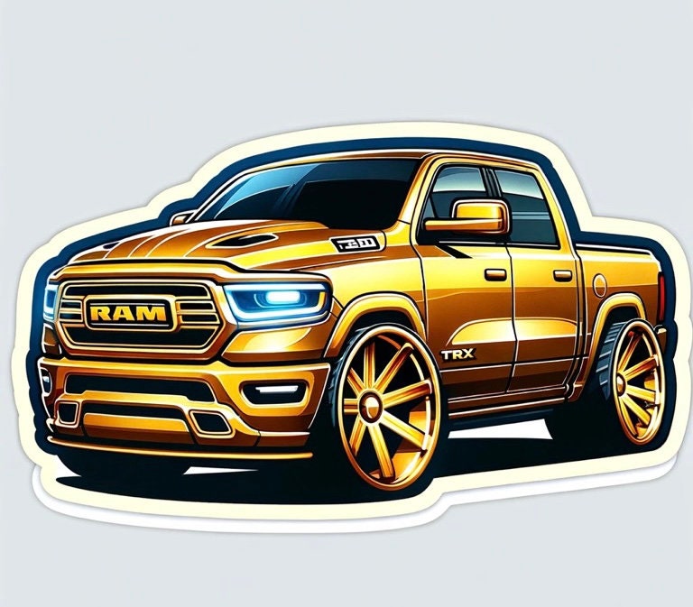 Stickerhub Limited Gold Car Collection - Etsy