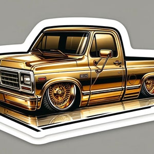 Stickerhub Limited Gold Car Collection - Etsy