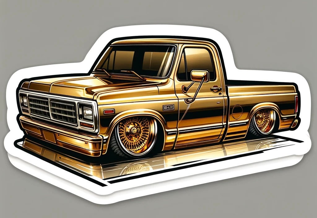 Stickerhub Limited Gold Car Collection - Etsy