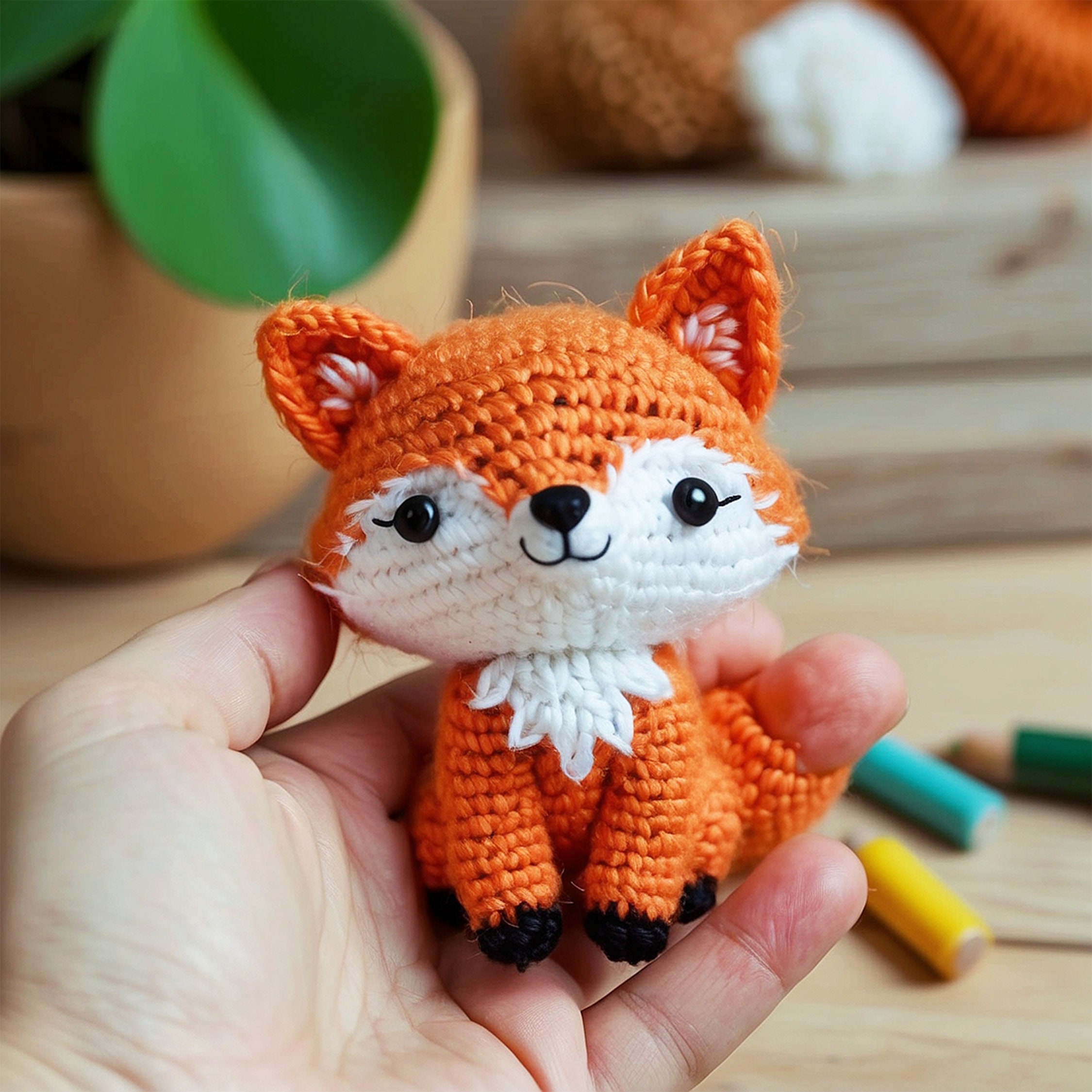 Fox Crochet Pattern, Crochet Pattern Amigurumi, Fox Pattern, Plushie ...