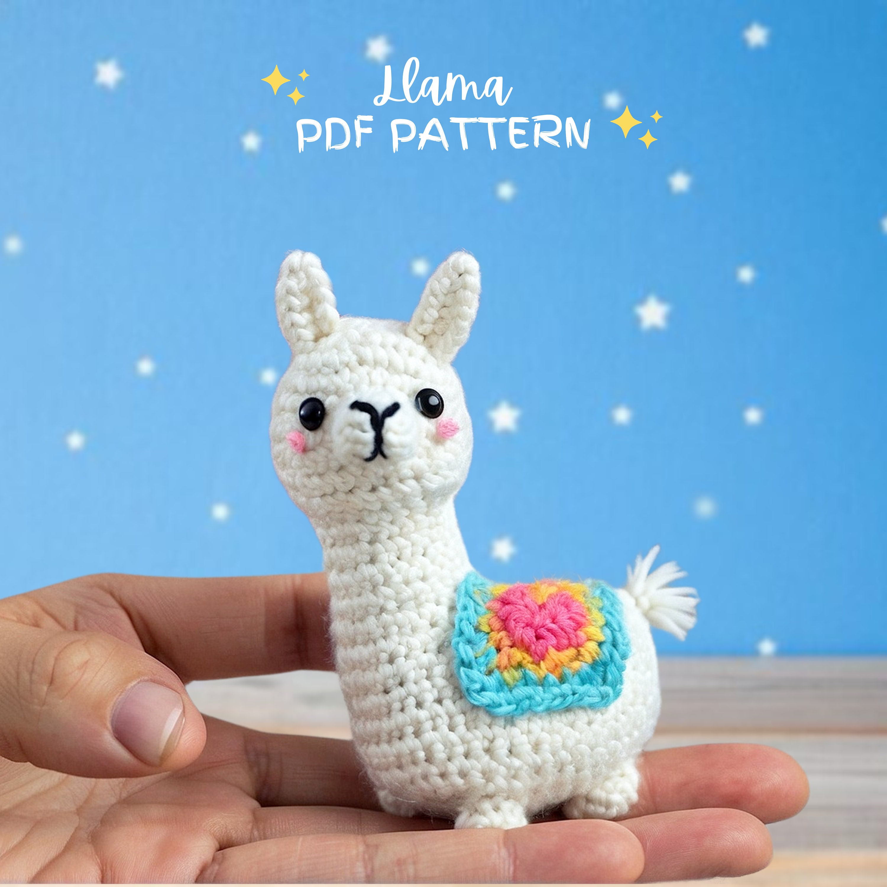 Llama Crochet Pattern, Crochet Pattern Amigurumi, Llama Pattern ...