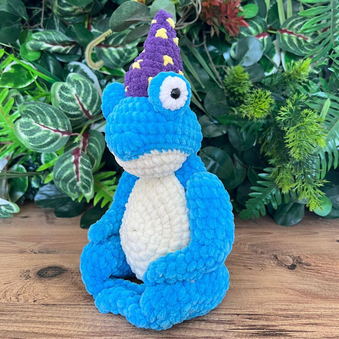 Wizard Frog Crochet Pattern, Amigurumi Crochet Pattern, Crochet Plushie ...