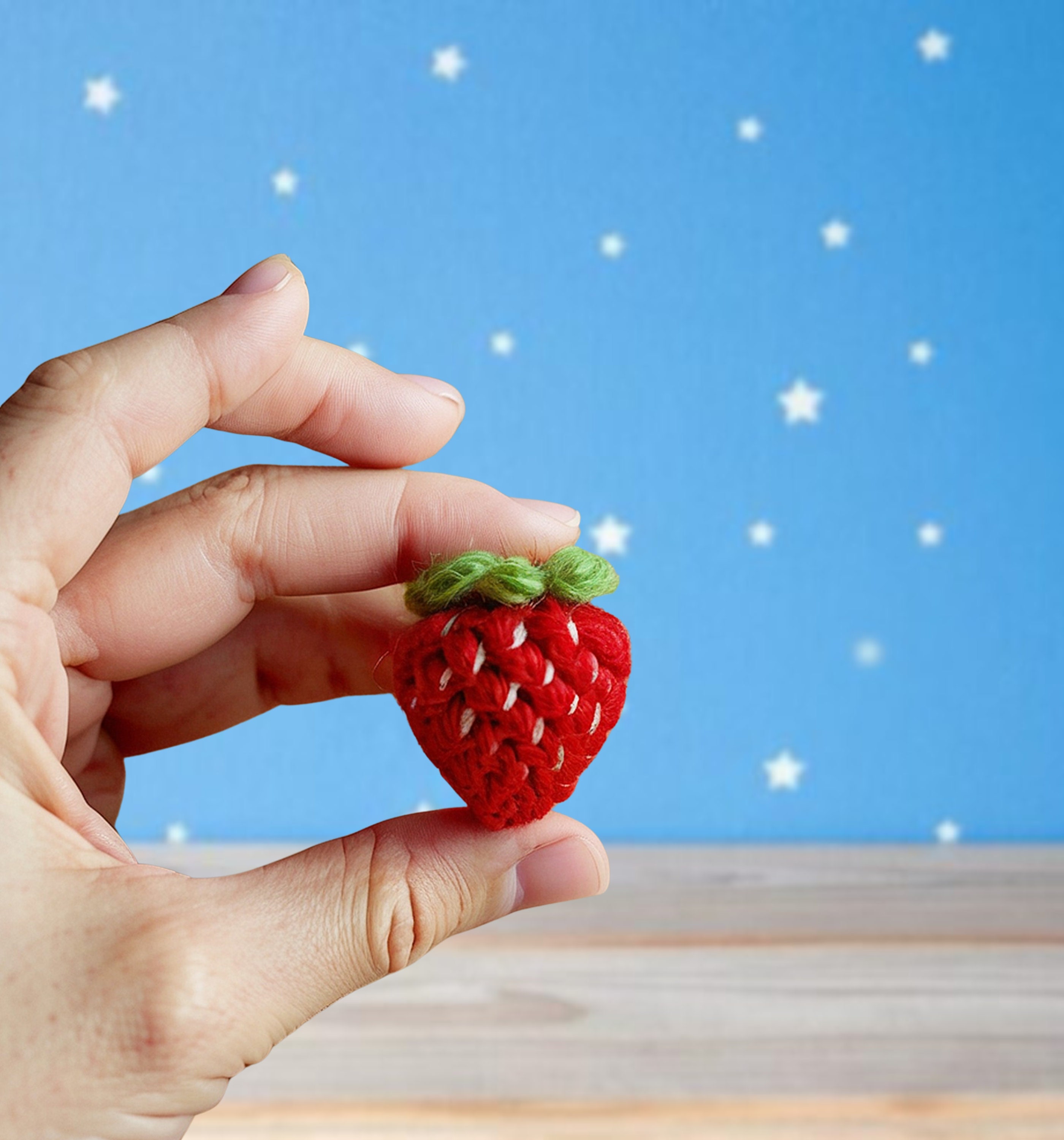 Strawberry Crochet Pattern, Crochet Pattern Amigurumi, Strawberry ...