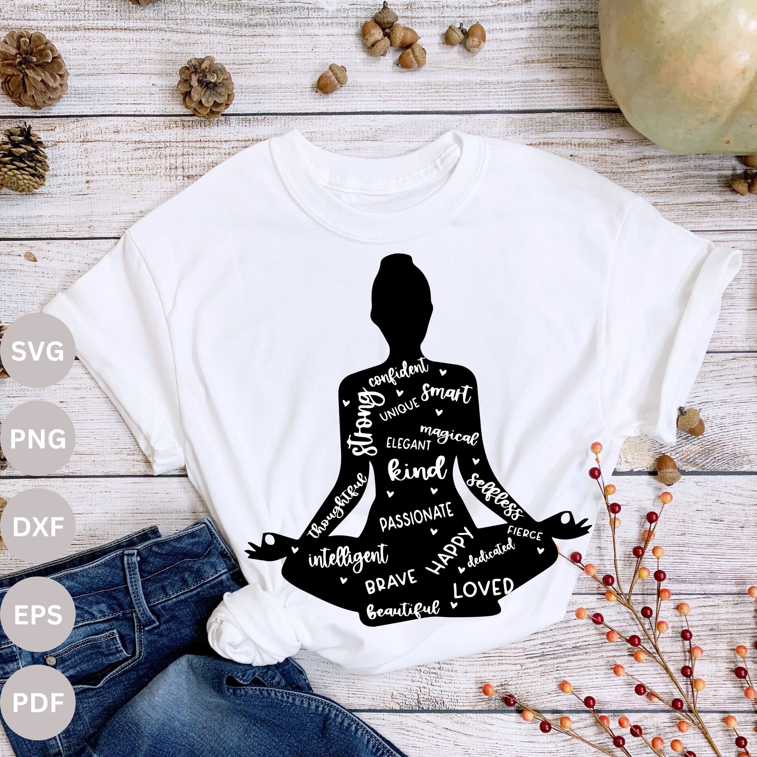 Yoga SVG, Namaste Svg, Meditation Svg, Women Empowerment Svg, Girl ...
