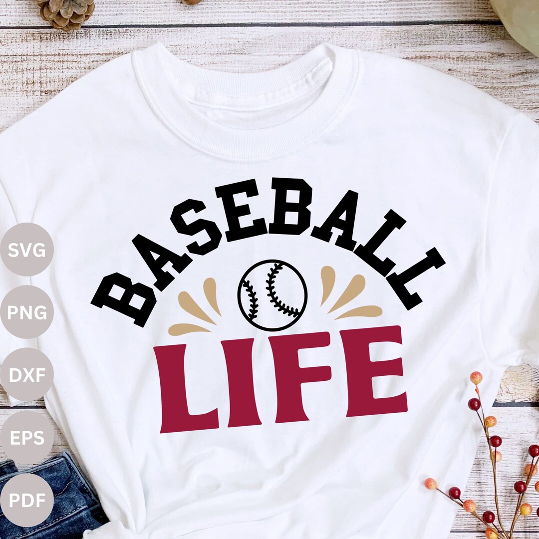 Baseball Life SVG, Baseball Svg, Baseball T Shirt Svg, Baseball Fan Svg ...