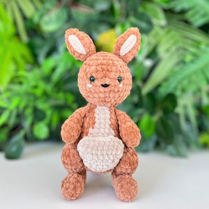 Kangaroo Crochet Pattern, Plush Pattern, Beginner Crochet Pattern ...
