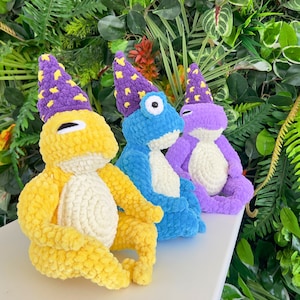 Wizard Frog Crochet Pattern, No Sew Frog Crochet, Frog Plush Pattern ...