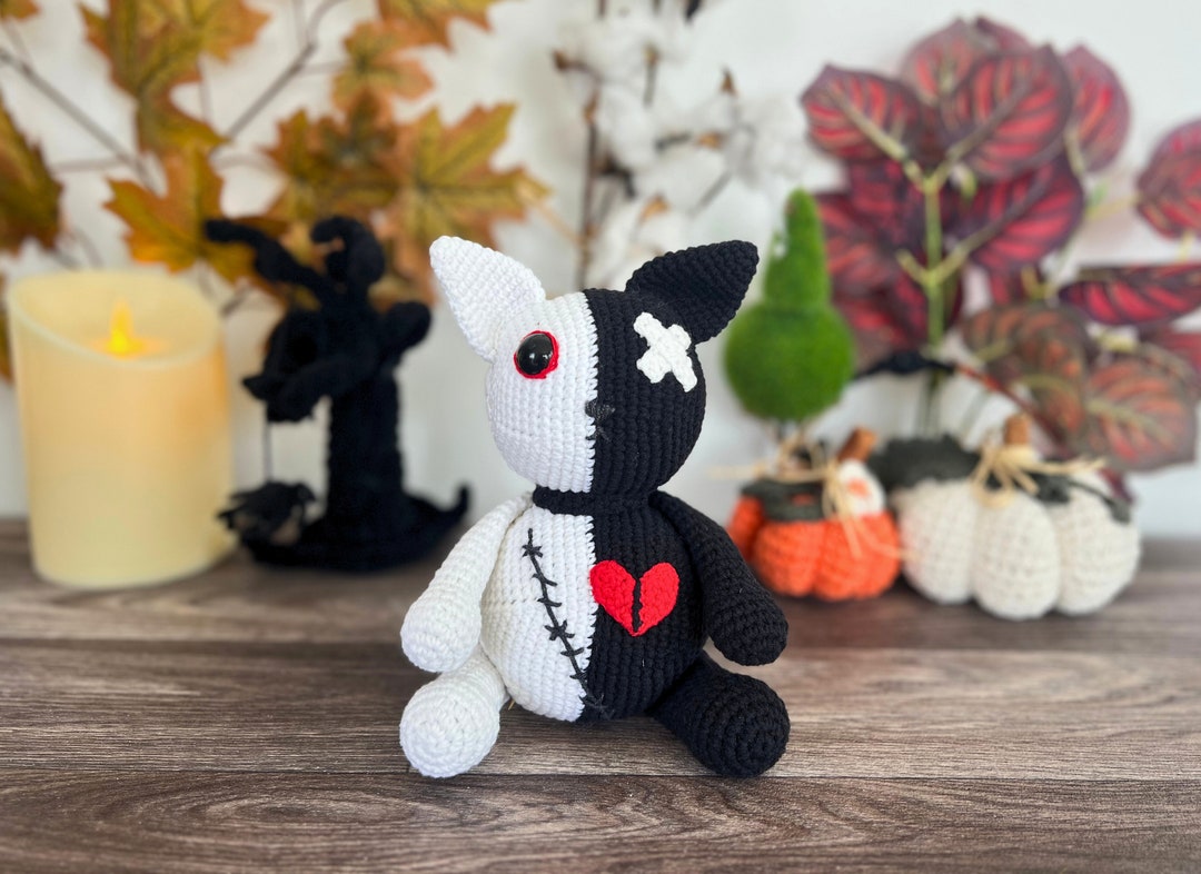 Zombie Cat Crochet Pattern, Cat Crochet Pattern, Cat Plush Pattern, Cat ...