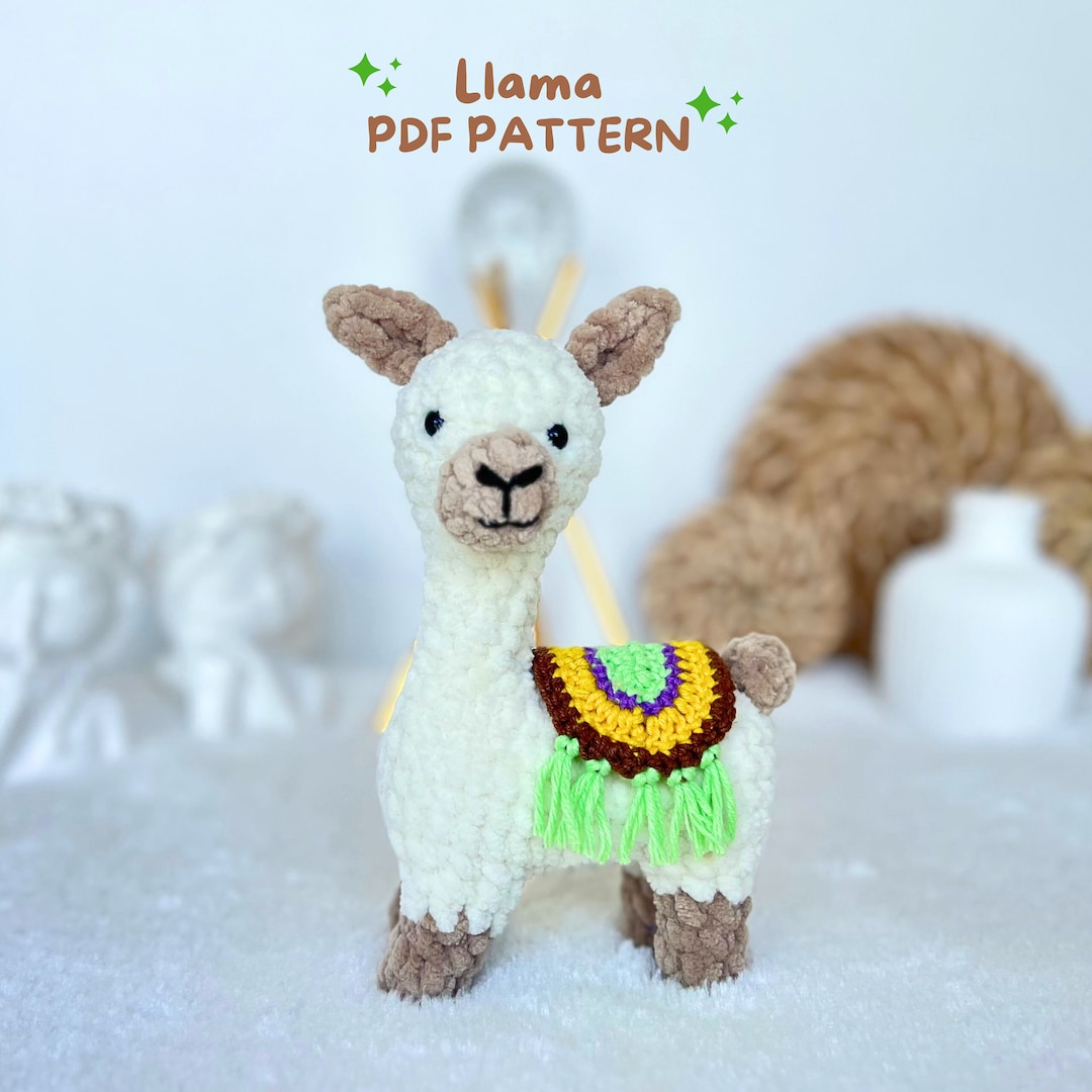 Llama Crochet Pattern, Llama Crochet Amigurumi, Llama Amigurumi, Plush ...