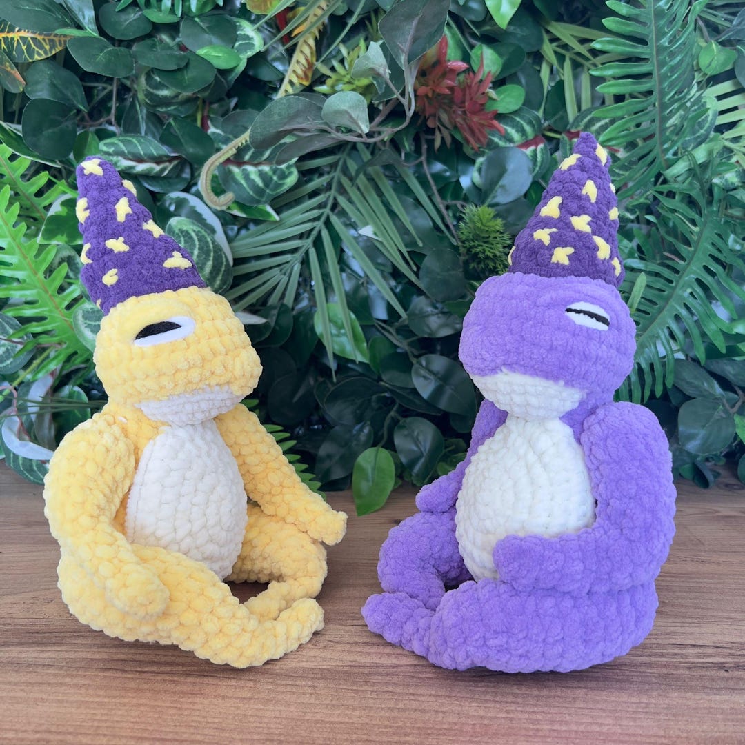 Wizard Crochet Pattern, Frog Plush Pattern, Amigurumi Pattern, PDF ...