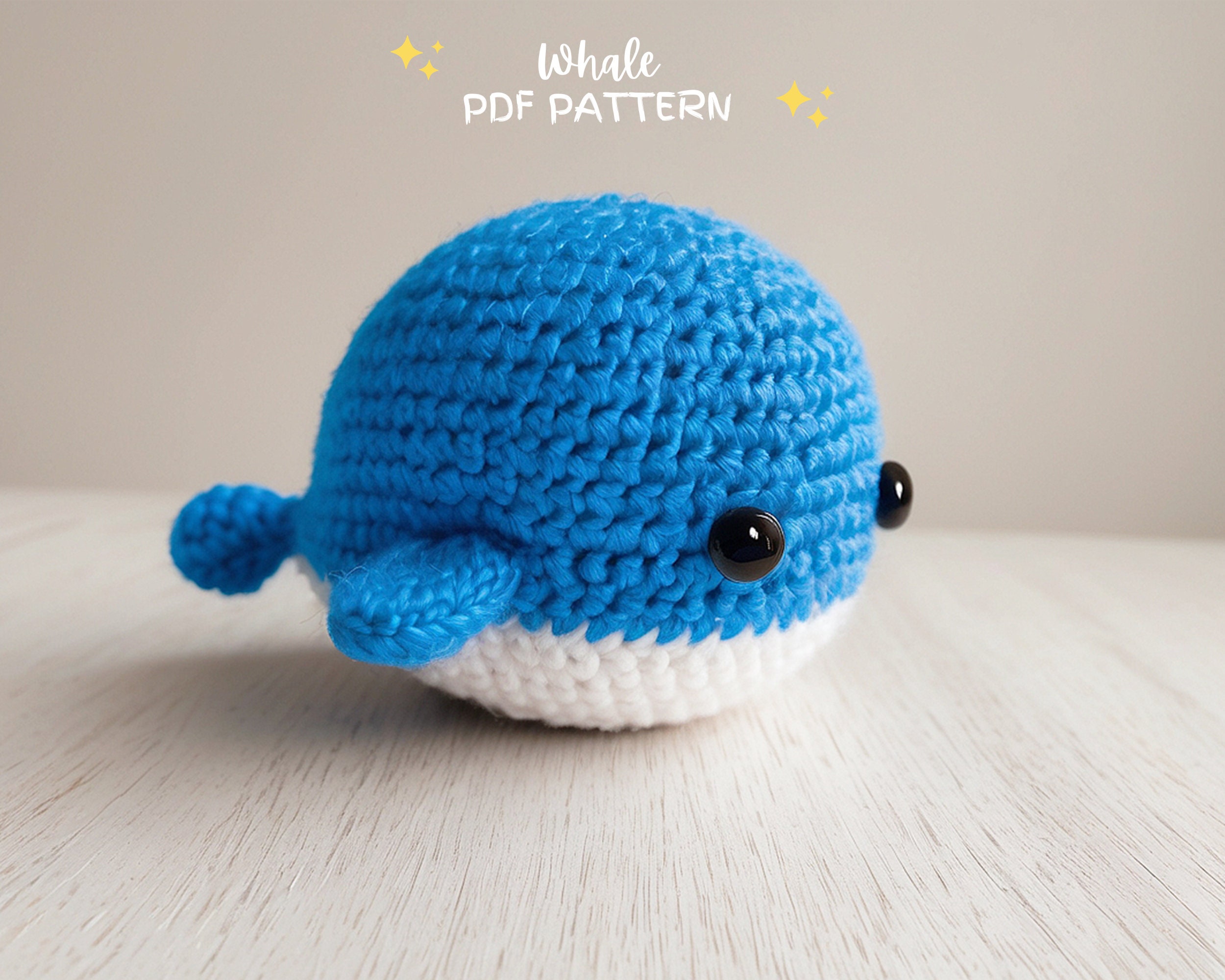 Whale Crochet Pattern, Crochet Pattern Amigurumi, Whale Pattern ...
