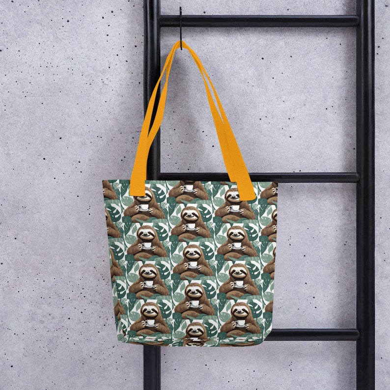 Sloth Tote Bag - Etsy