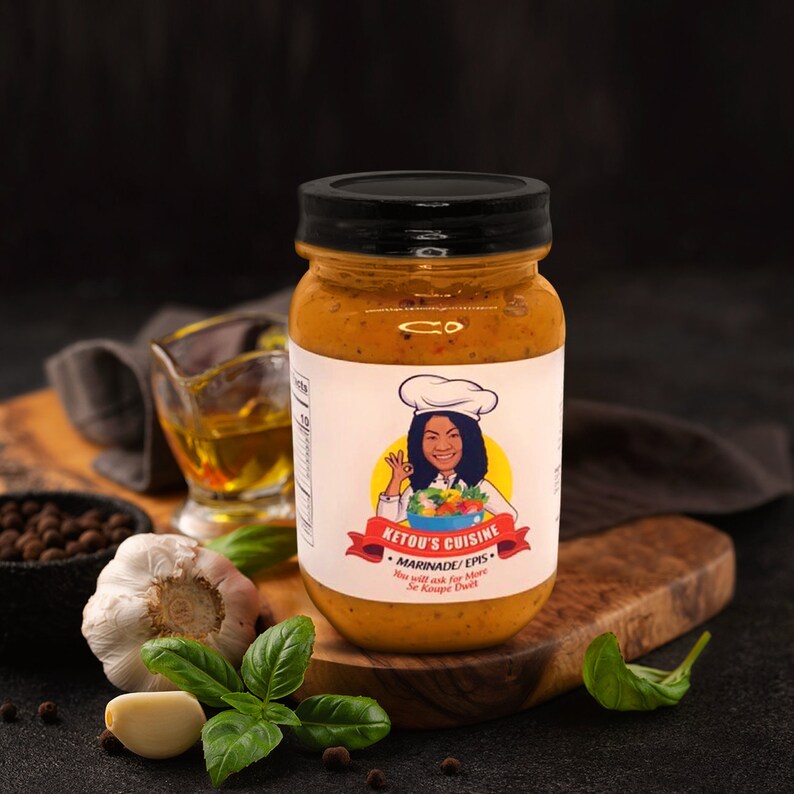 Traditional Haitian Epis Paste,all-natural Caribbean Seasoning Blend ...